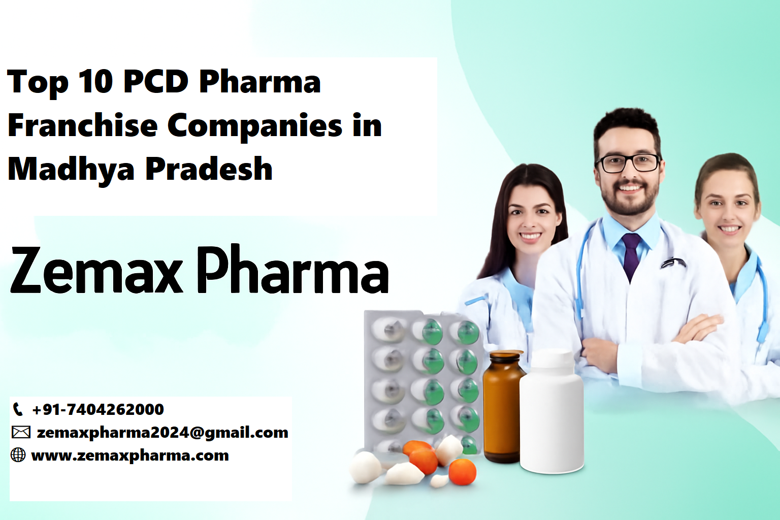 Top Medicine PCD Company in India | Zemax Pharma
